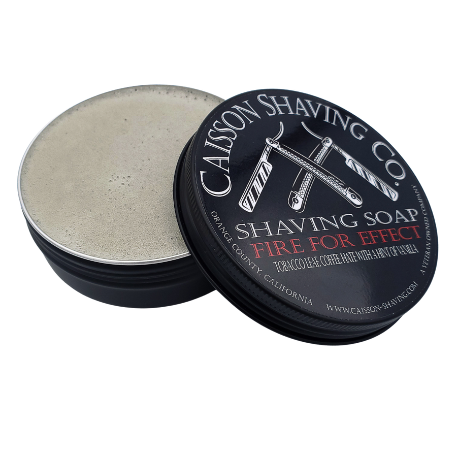 Shaving Soap - Fire For Effect – Caisson Shaving Co.